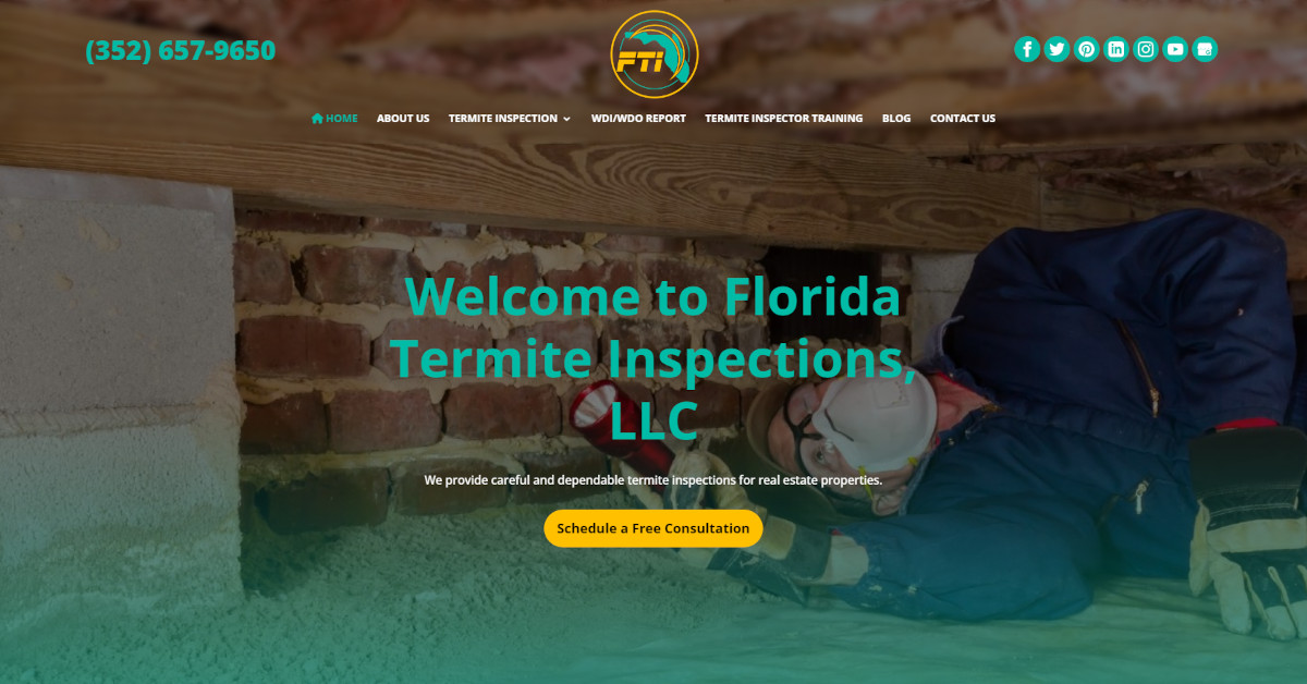 Our New Website is Live! | Florida Termite Inspections, LLC